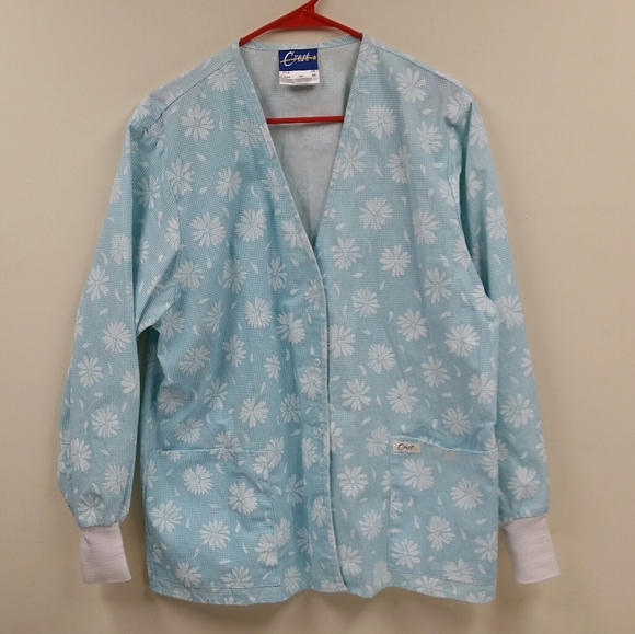 Crest | Tops | Womens Crest Scrub Jacket | Poshmark